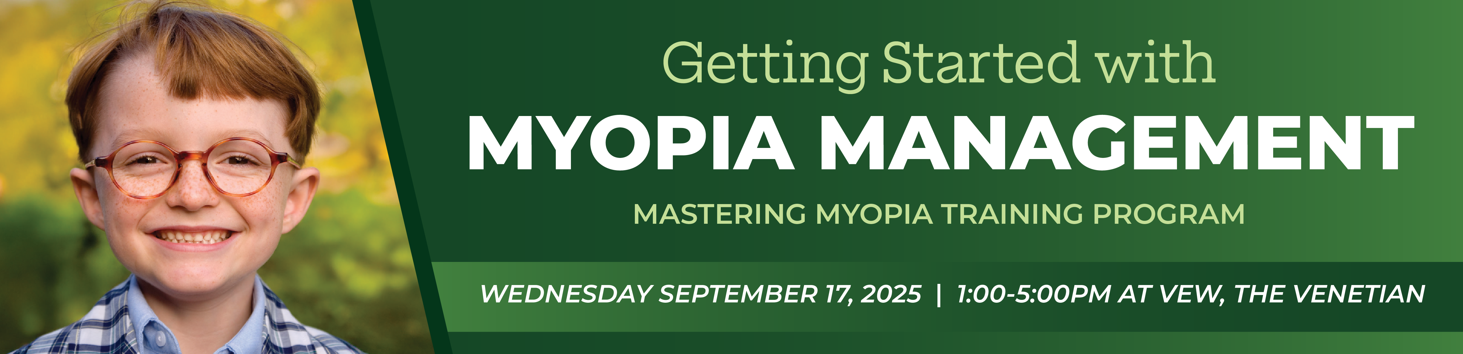 ‘Mastering Myopia Training Program’ Heads to VEW 2025 - Review of Myopia Management